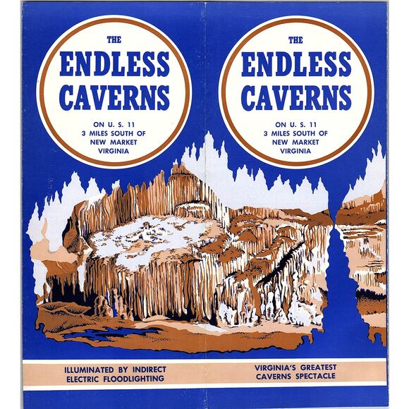 None and/or Unknown | Accents | The Endless Caverns New Market Va 96s Travel Brochure Th2tb3 ...